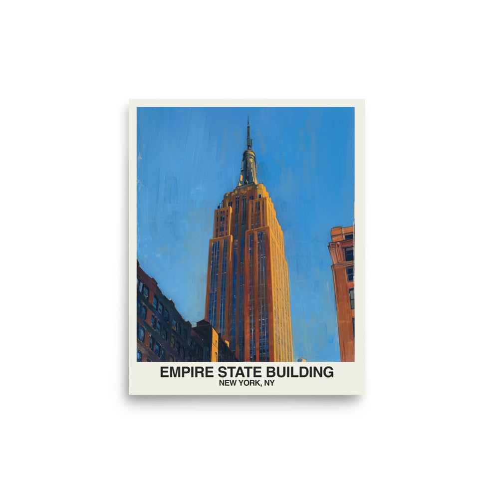 Empire State Building Poster – Contemporary Standards